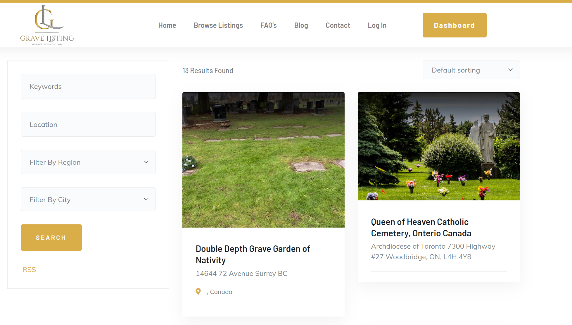 How to Buy a Cemetery Plot on GraveListing - Grave Listing
